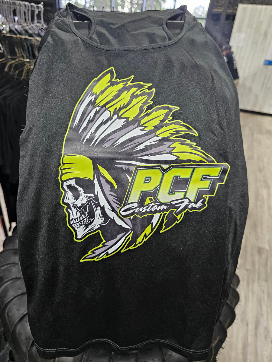 PCF WOMENS SPORT-TEK PERFORMANCE "RZR BACK" TANKS – POCKET CHANGE FAB