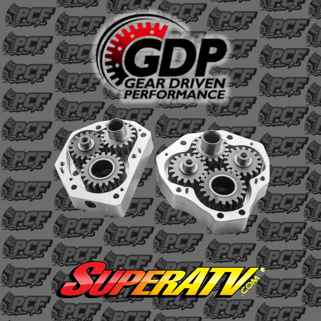 SuperATV Can-Am Defender 4" Portal Gear Lift – POCKET CHANGE FAB