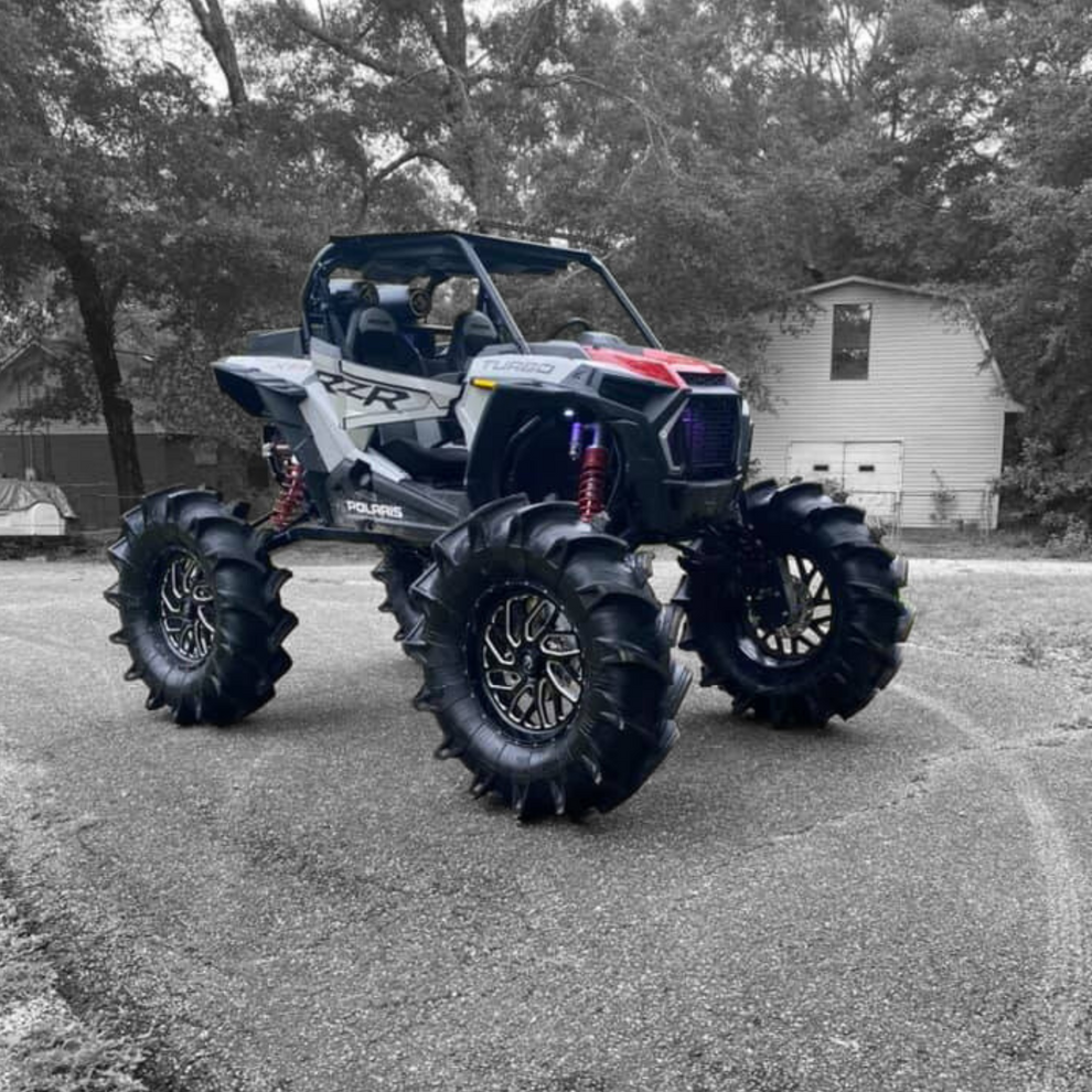 PCF POLARIS RZR XP 1K ARCHED FORWARD ARMS KIT – POCKET CHANGE FAB