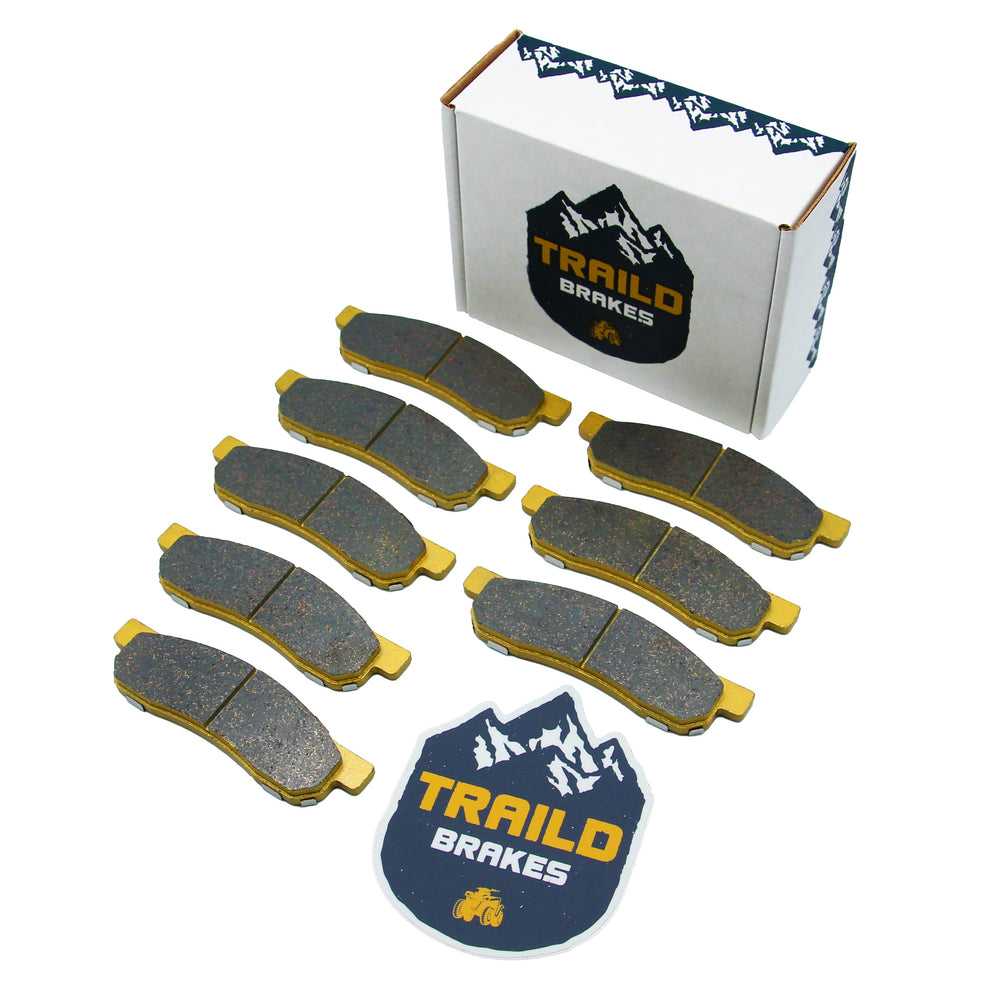 Yamaha RMAX2/RMAX4 2025-2026 Ceramic Brake Pad Set – POCKET CHANGE FAB